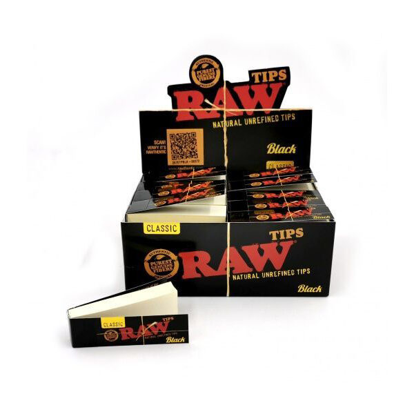 RAW Tips Black – KRS Trading