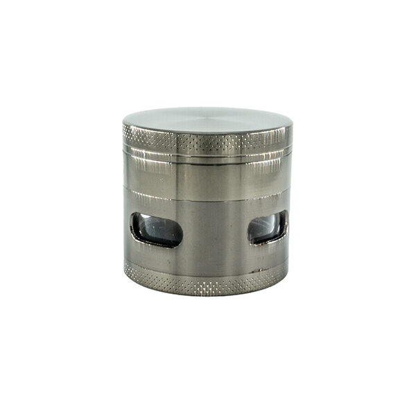 Metal Grinder With Window 4 Parts 50mm Gun Metal – KRS Trading