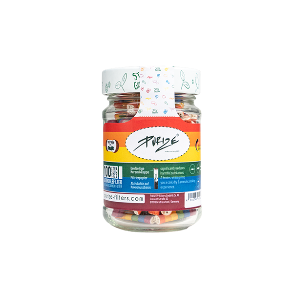 Purize Filters – Rainbow (100 pcs/jar) – KRS Trading