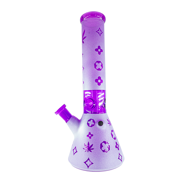 Pattern Bong Purple 30cm – KRS Trading